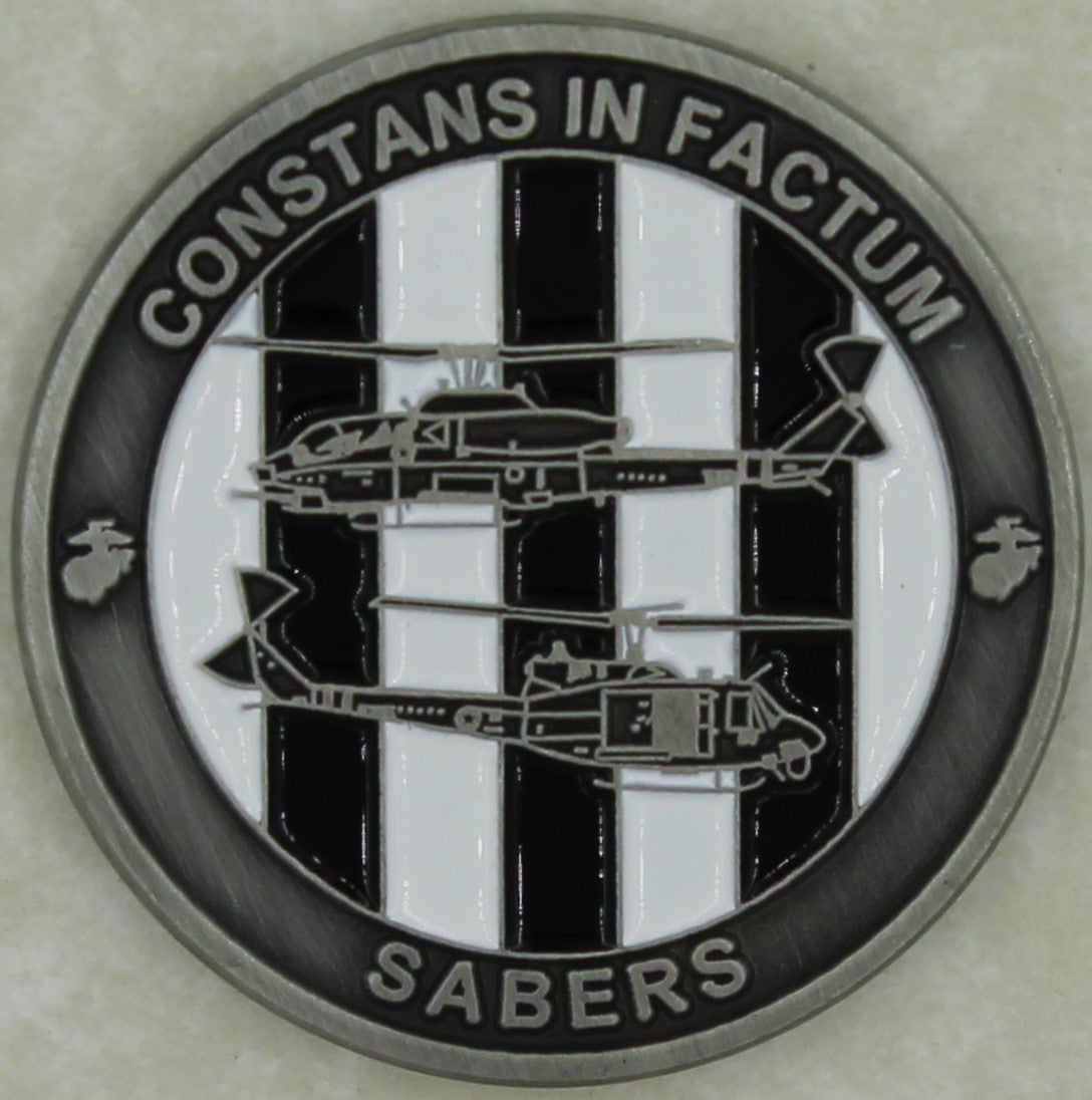 Marine Light Attack Helicopter Sq HMLA-467 Sabers Challenge Coin ...