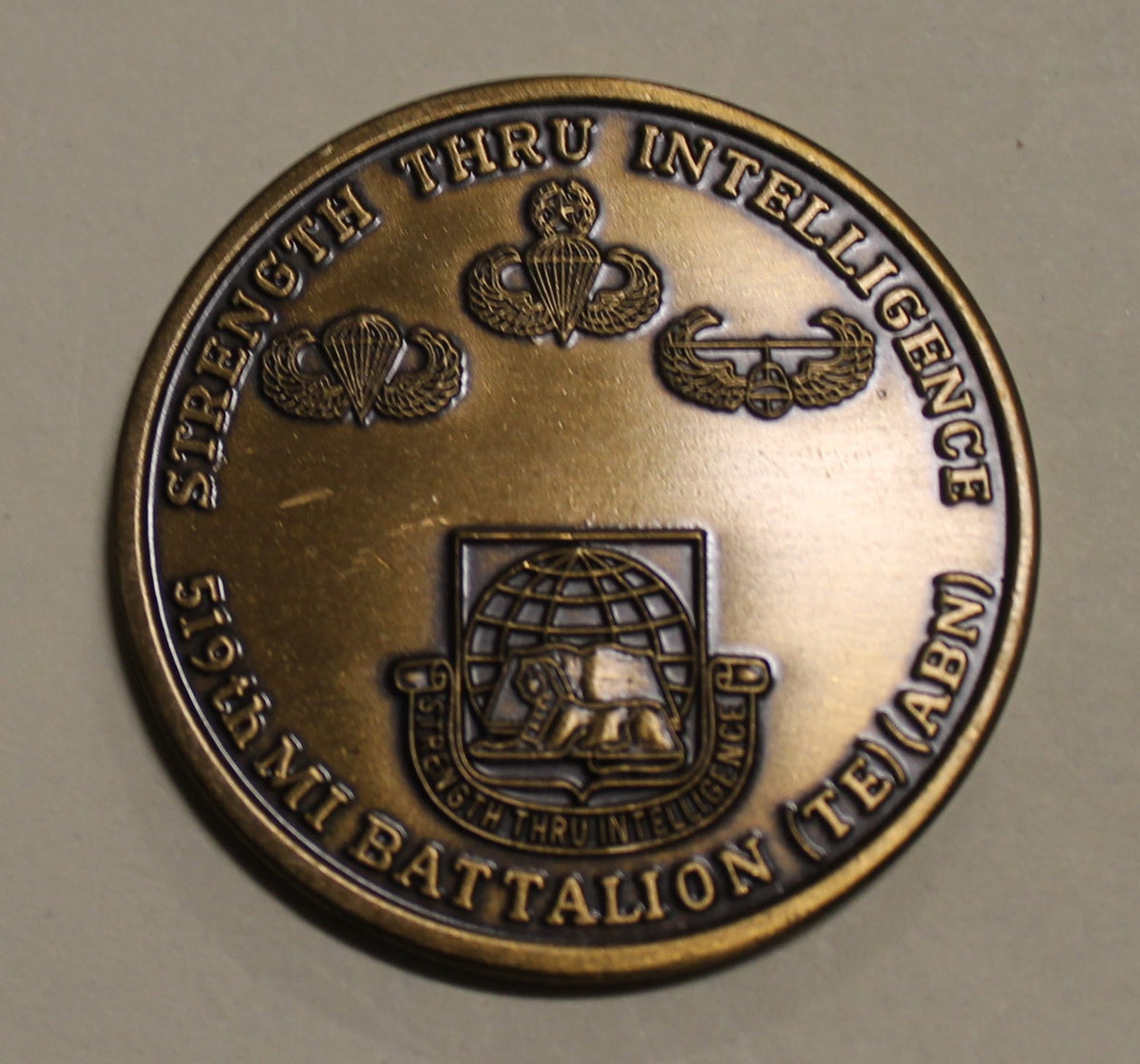 519th Military Intelligence Battalion Airborne Bosnia Bronze Army Chal ...