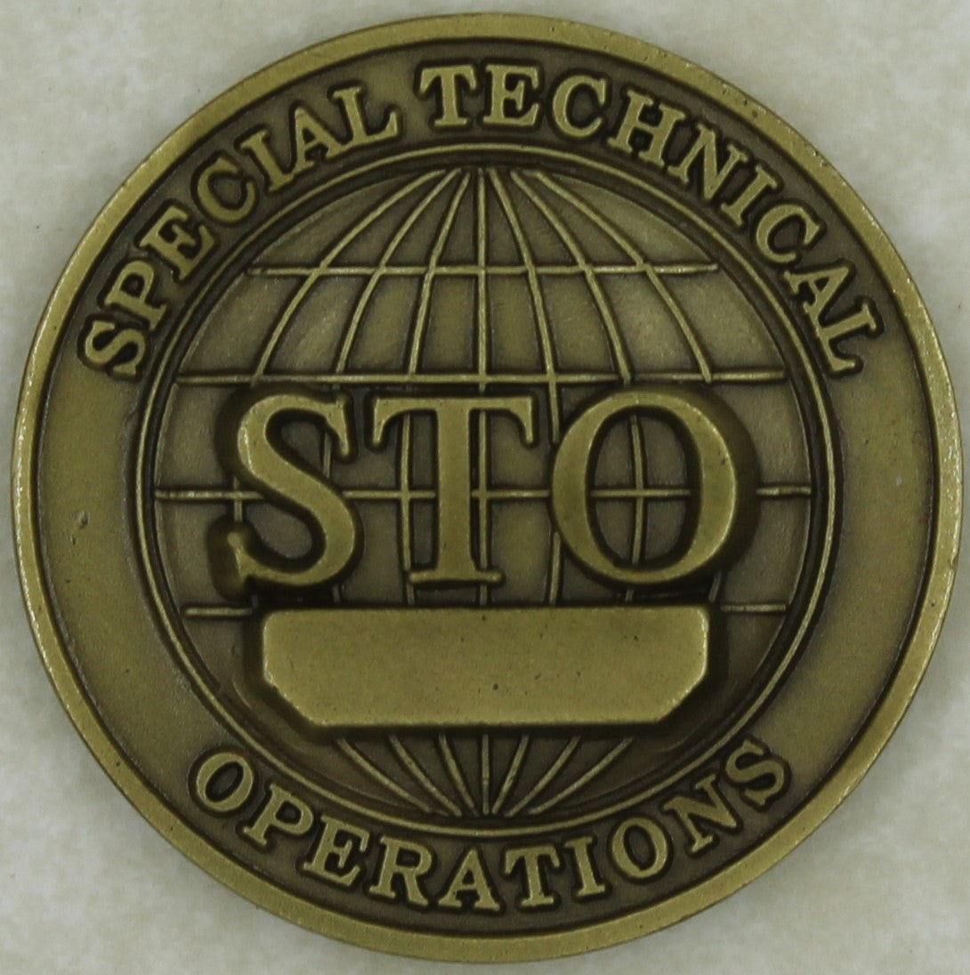 Special Technical Operations STO Intelligence Military Challenge Coin ...