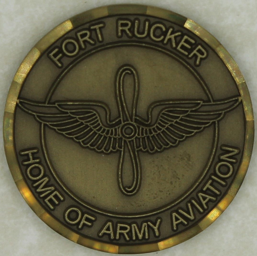 Creek TH-67 Chopper/Helicopter Ft. Rucker, AL Army Challenge Coin ...