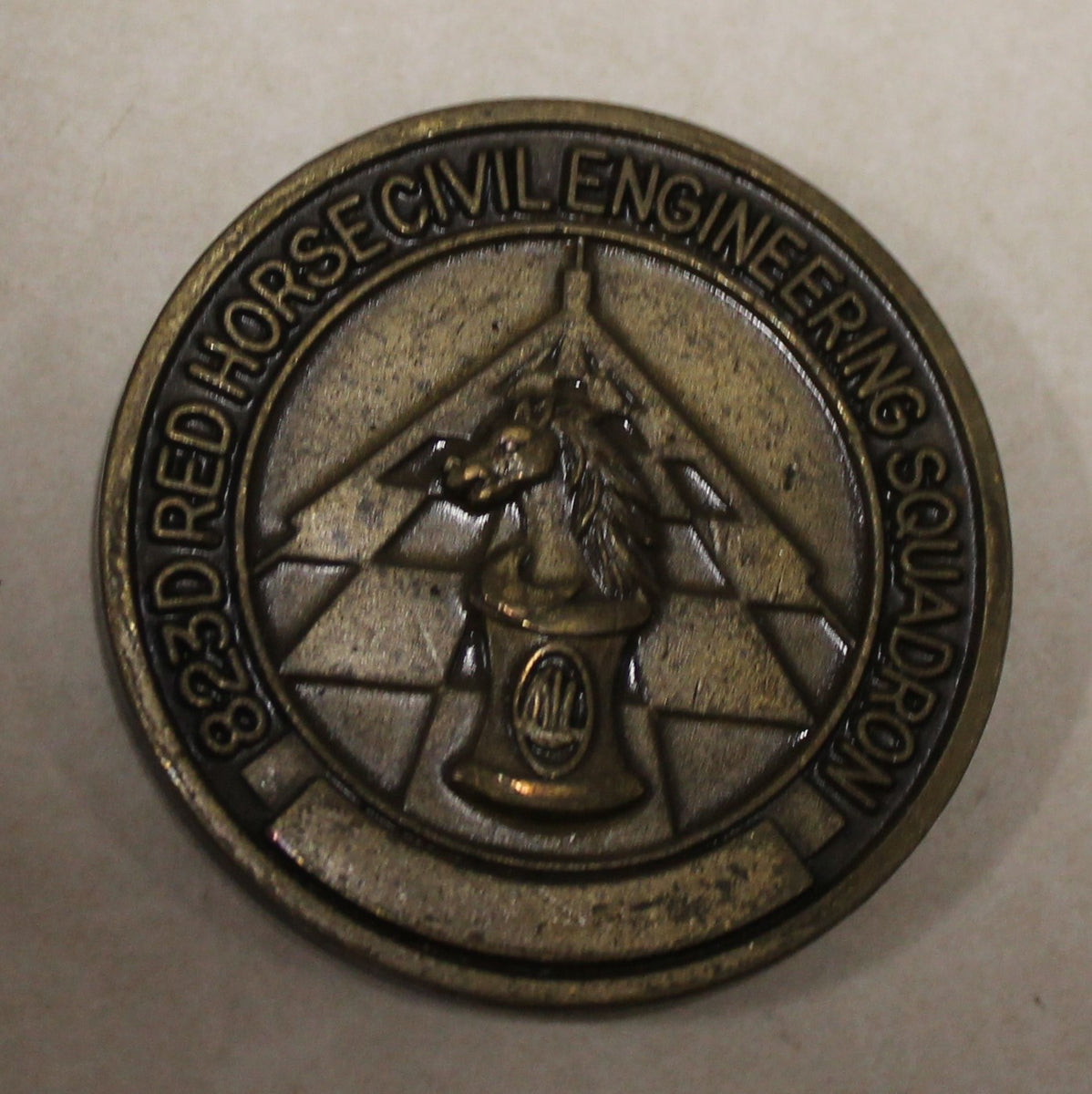 823rd Red Horse Squadron Civil Engineers Bronze Air Force Challenge Co ...