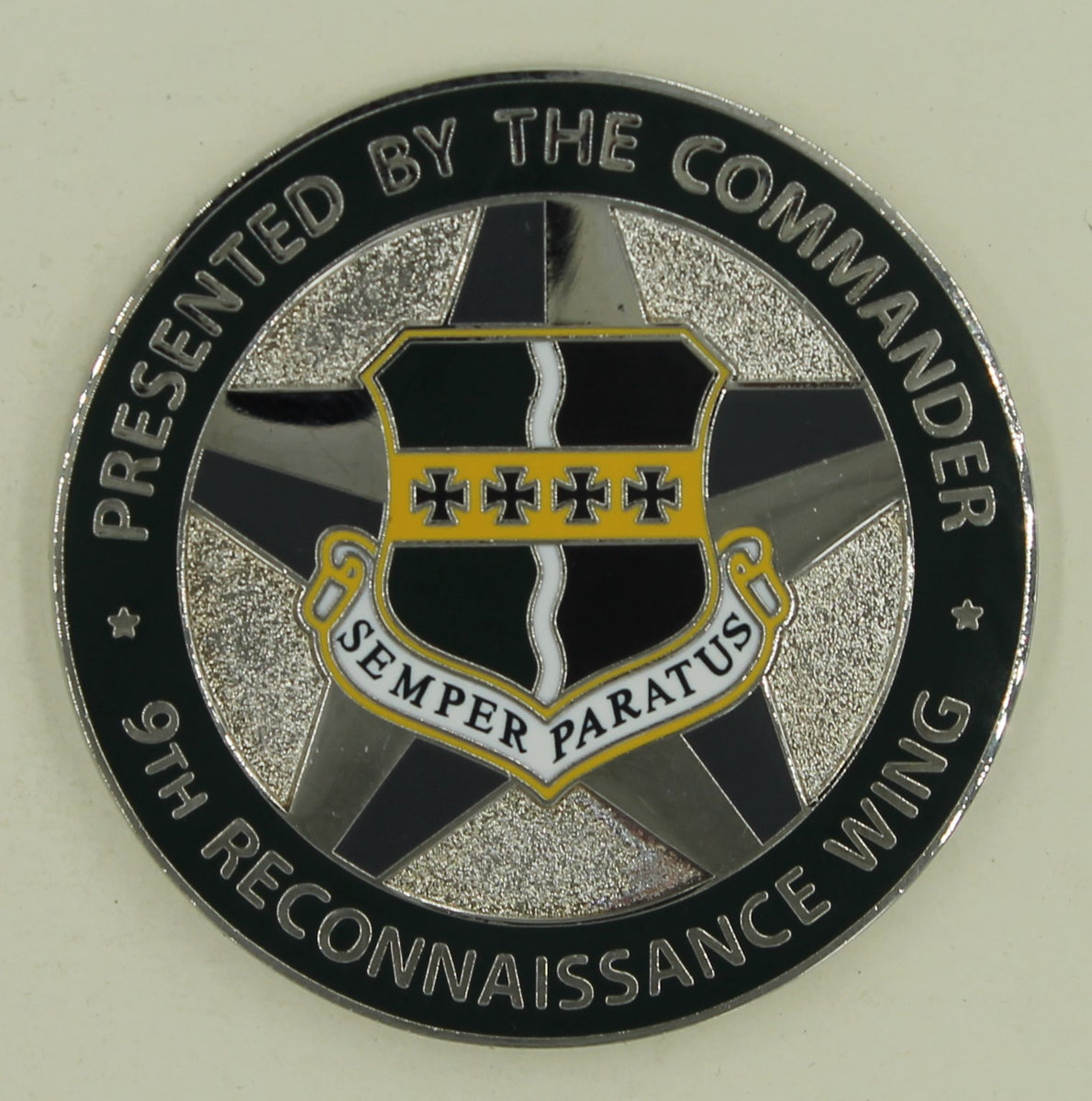 9th Reconnaissance Wing UAV U2 Spy Plane Commander Challenge Coin ...