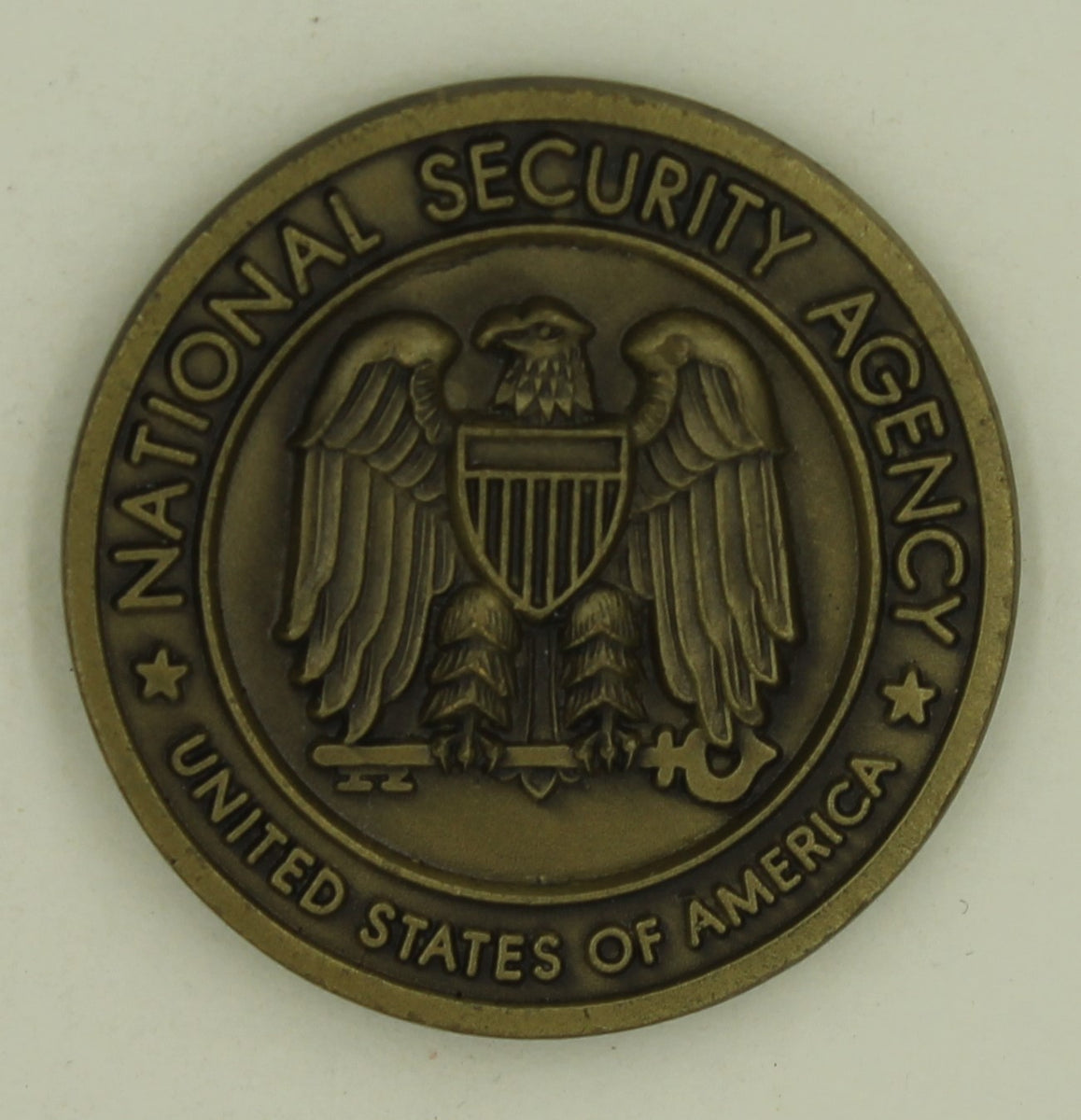 694th Intelligence Group NSA Ft. Meade, Maryland Bronze Challenge Coin ...