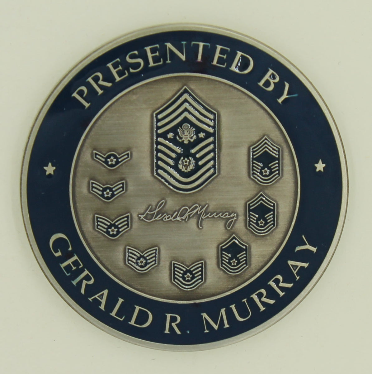 Gerald R. Murray Chief Master Sergeant of the Air Force Challenge Coin ...