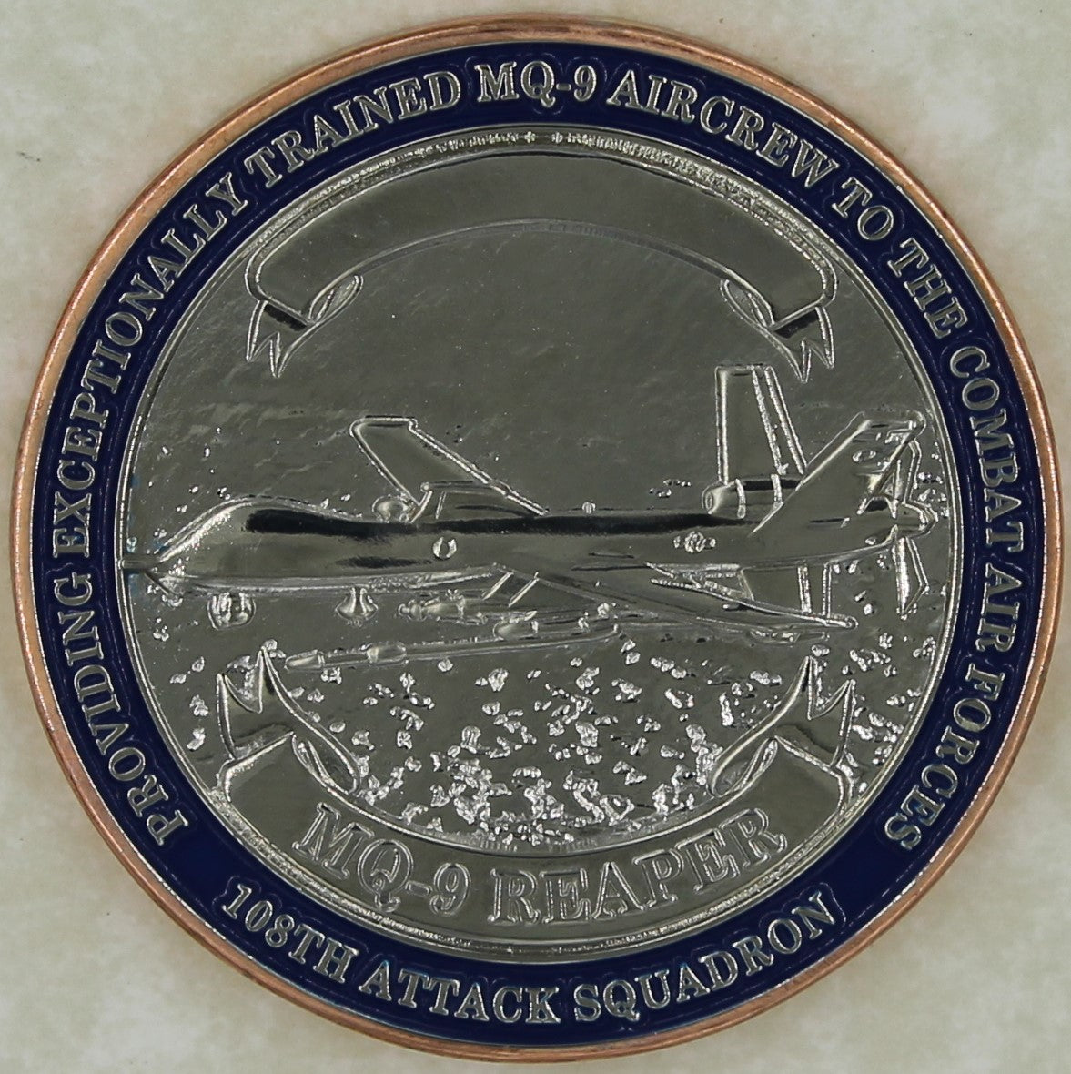 108th Attack Squadron Air Force Challenge Coin – Rolyat Military ...