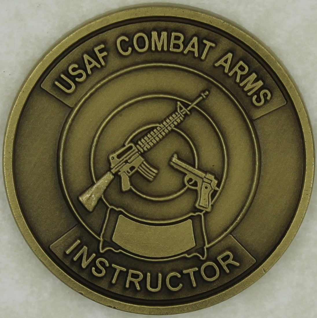 Combat Arms Instructor CATM Brass Air Force Challenge Coin – Rolyat ...