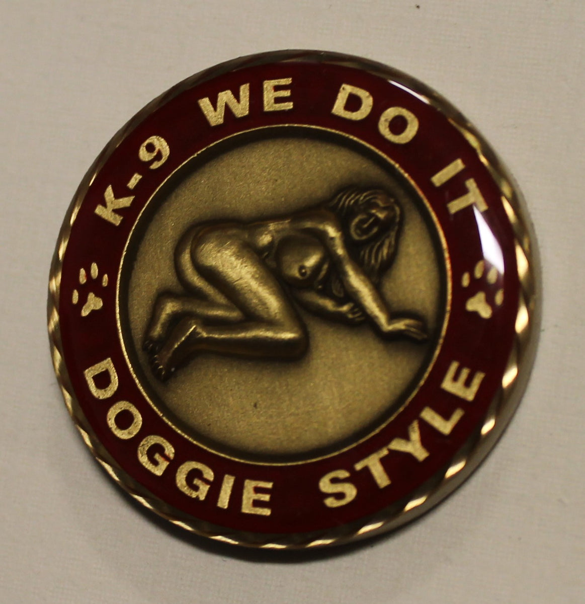 WORKING DOG K9 Handler Doggie Military Challenge Coin – Rolyat Military ...