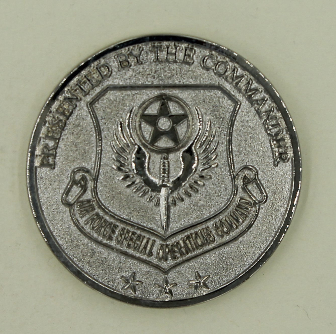 Commander Air Force Special Operations Command AFSOC Challenge Coin ...