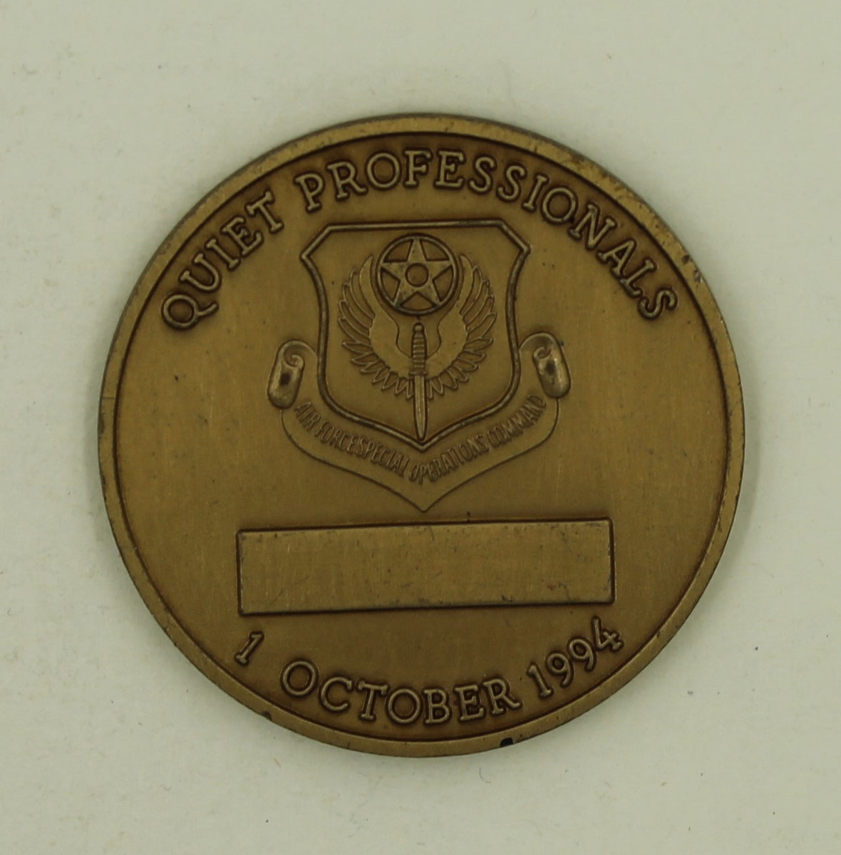 6th Special Operations Sq Commando est. 1994 Air Force Challenge Coin ...