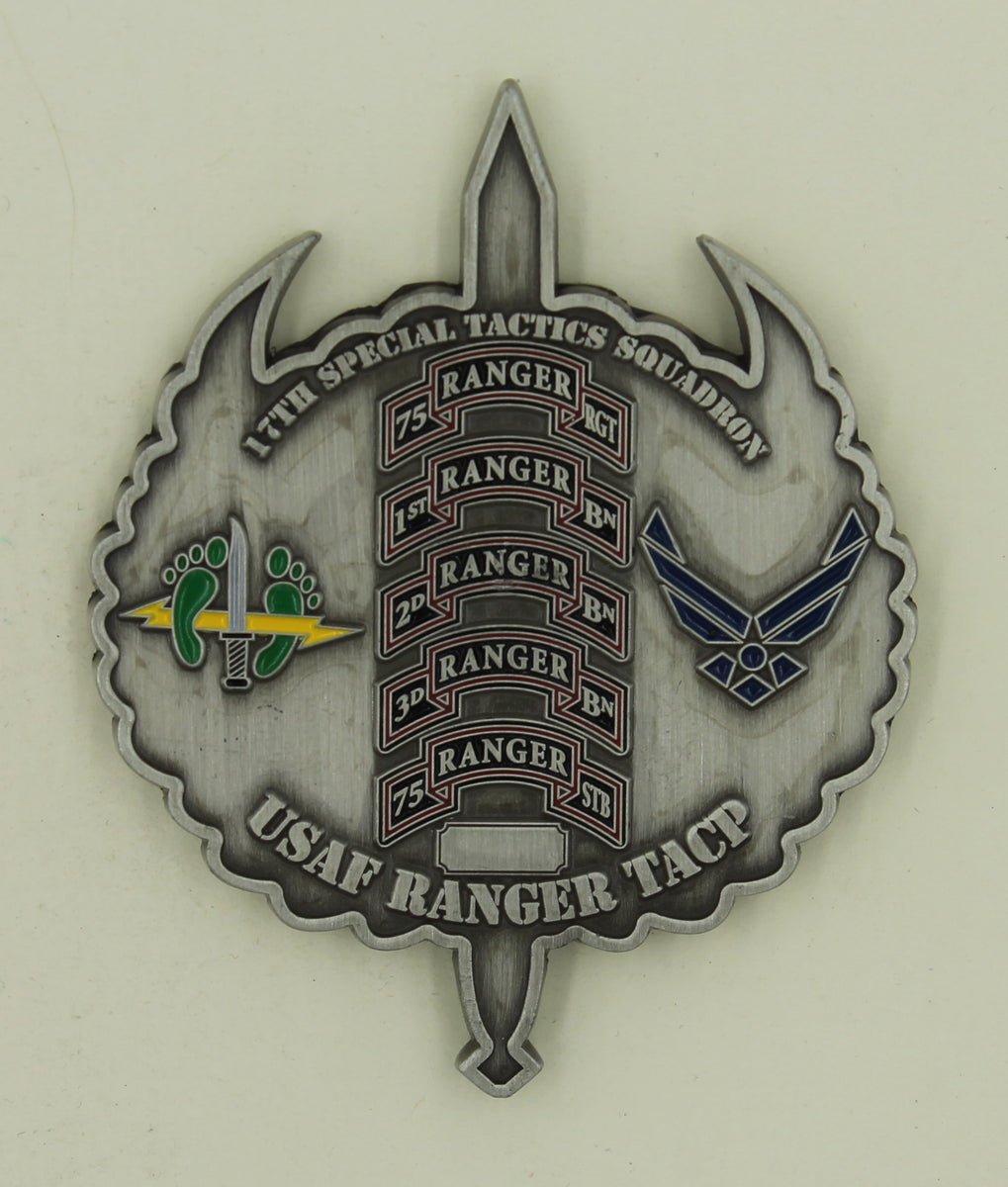 17th Special Tactics Sq Army Rangers Air Force Challenge Coin – Rolyat ...