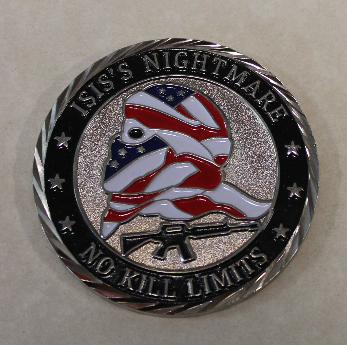 ISIS Hunting Club No Kill Limits Military Challenge Coin – Rolyat ...