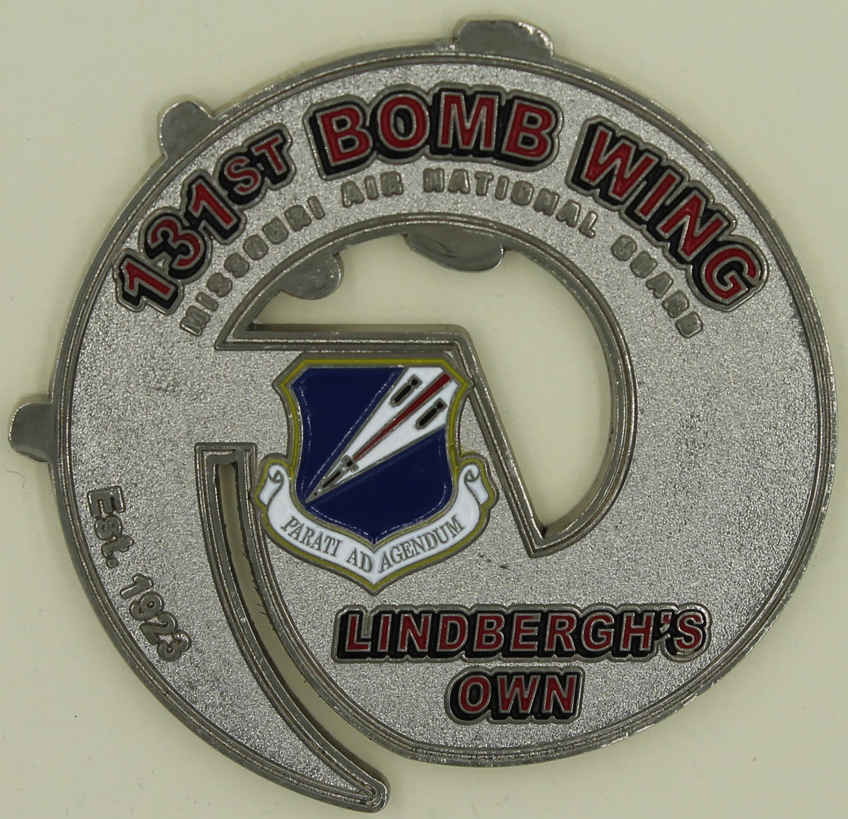 131st Bomb Wing B-2 Bomber Whiteman AFB, MO Air Force Challenge Coin ...