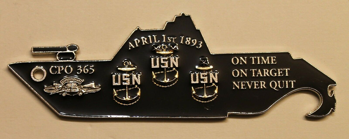 Naval Special Warfare Group 4 / Four Chiefs Mess SWCC / SEALs Special ...