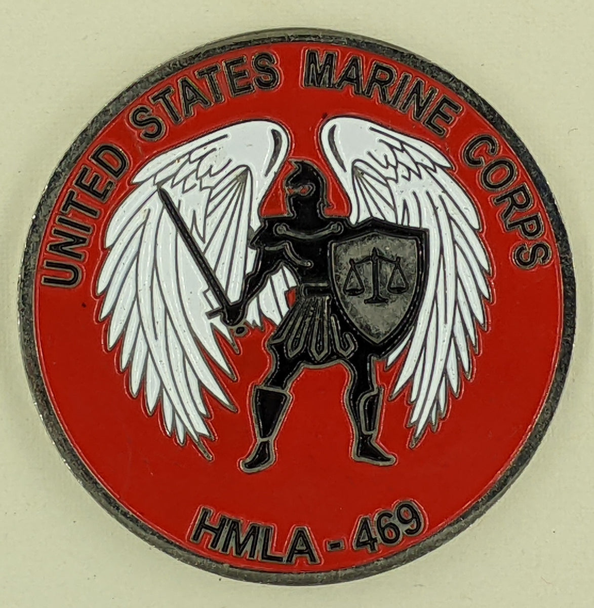 Commander Marine Light Attack Helicopter Squadron HMLA-469 EST. 2009 ...