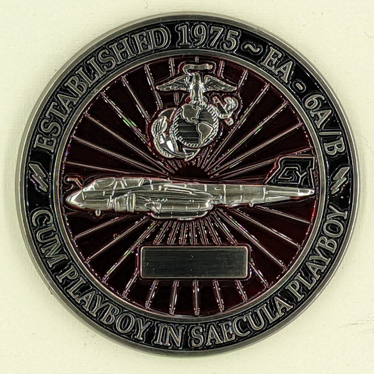 Marine Tactical Electronic Warfare Squadron VMAQ-2 Challenge Coin ...