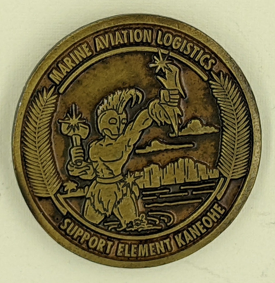 Marine Aviation Logistics Hawaii Challenge Coin – Rolyat Military ...
