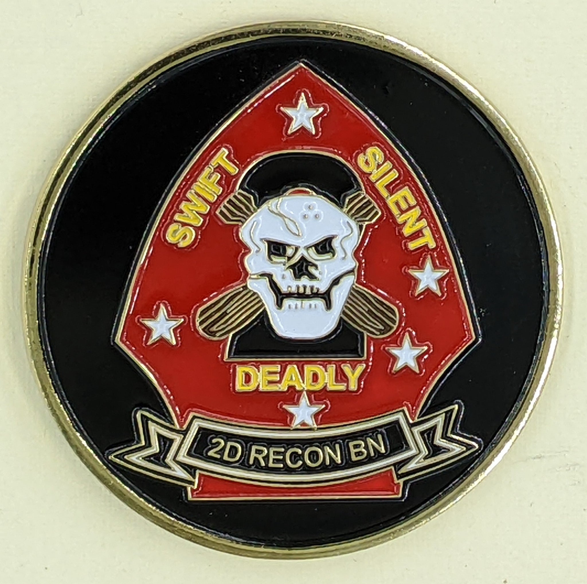 2nd Reconnaissance Battalion Recon Marine Challenge Coin – Rolyat ...