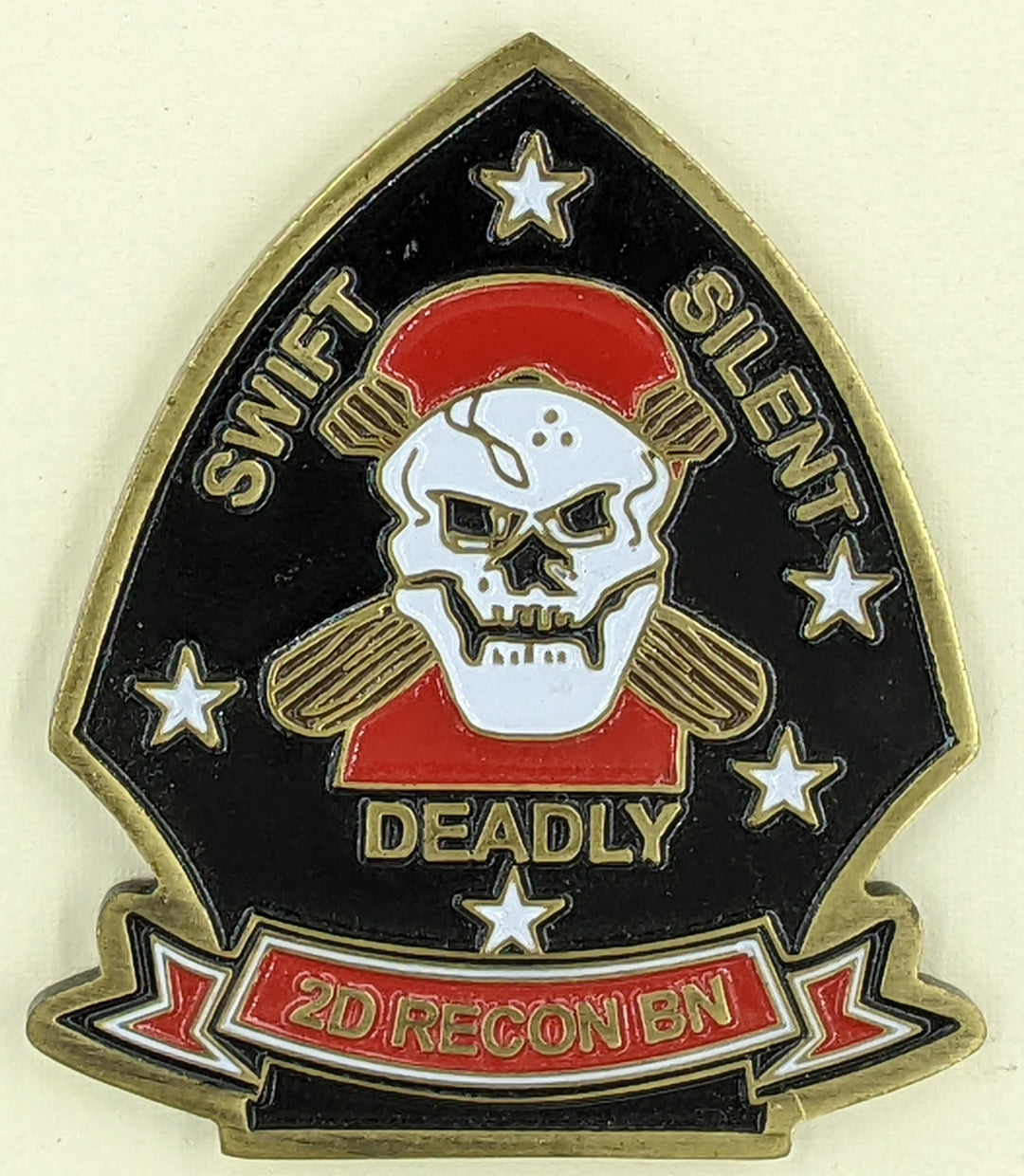 2nd Reconnaissance Battalion Marine Helmand Province OEF Challenge Coi ...