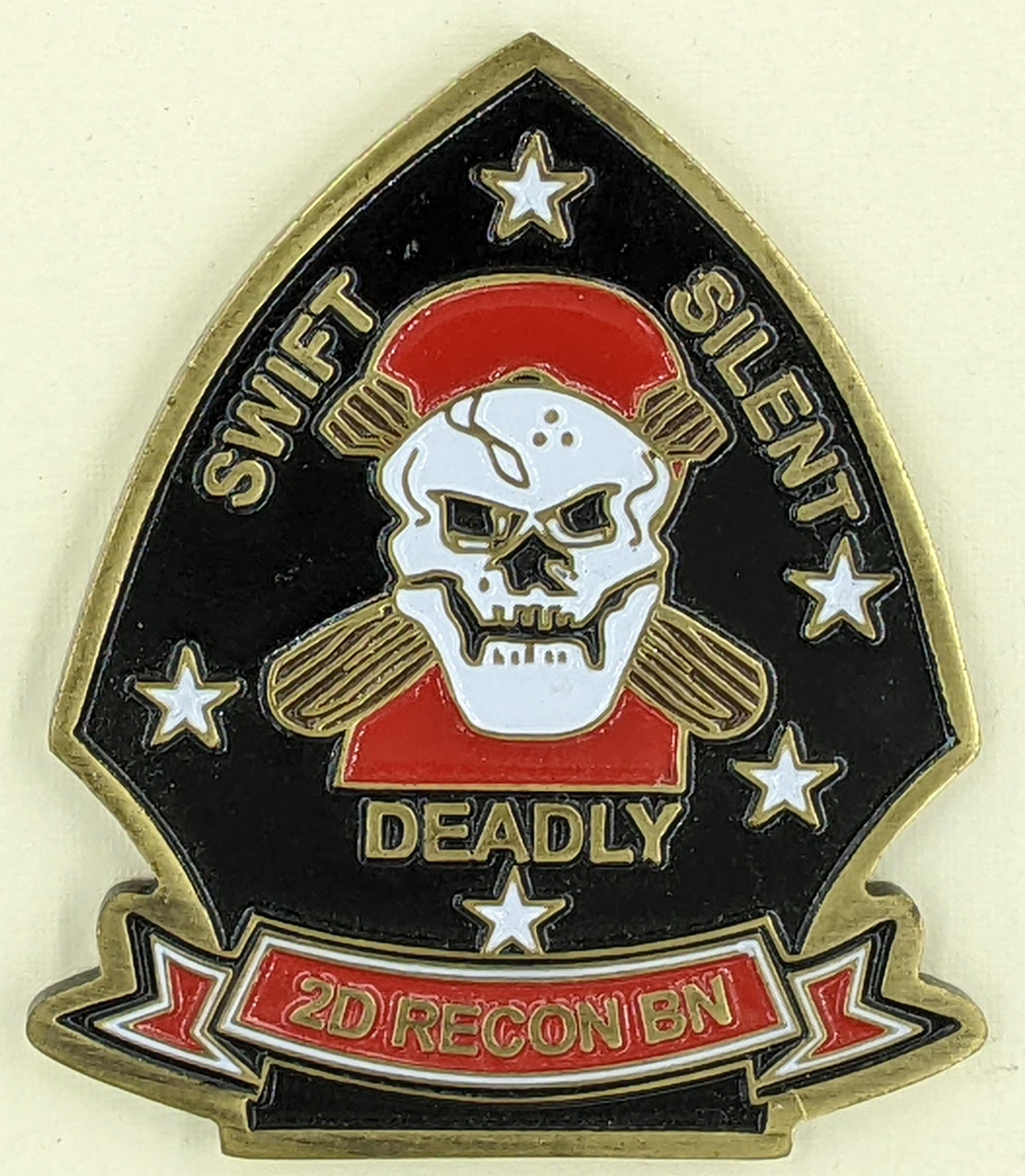 2nd Reconnaissance Battalion Marine Helmand Province OEF Challenge Coi ...