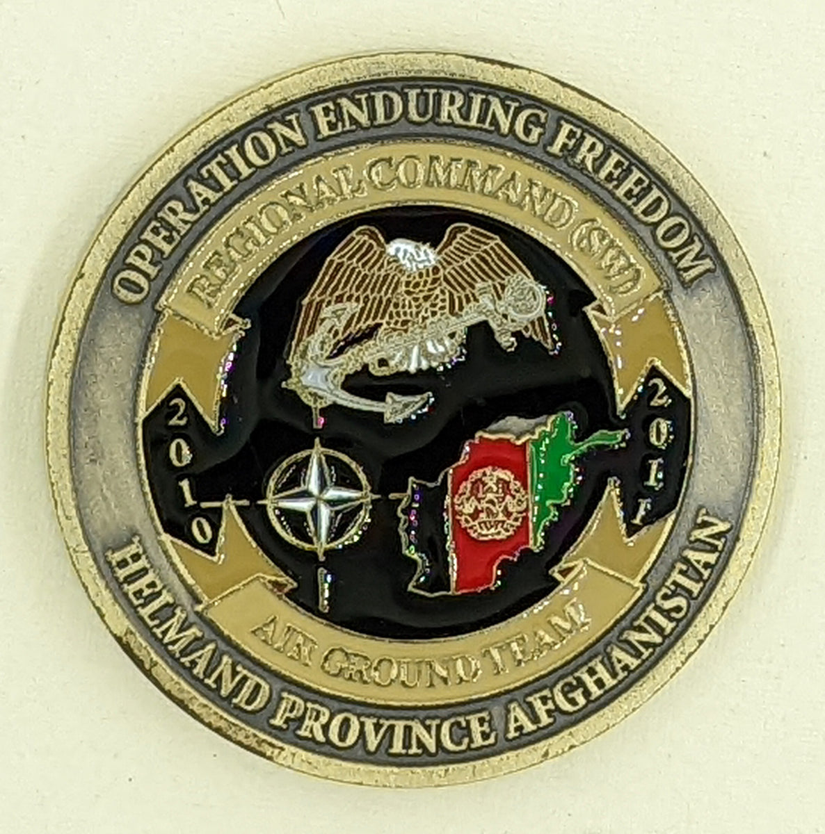 Air Ground Team Op ENDURING FREEDOM 2010-2011 Helmand Province Afghani ...