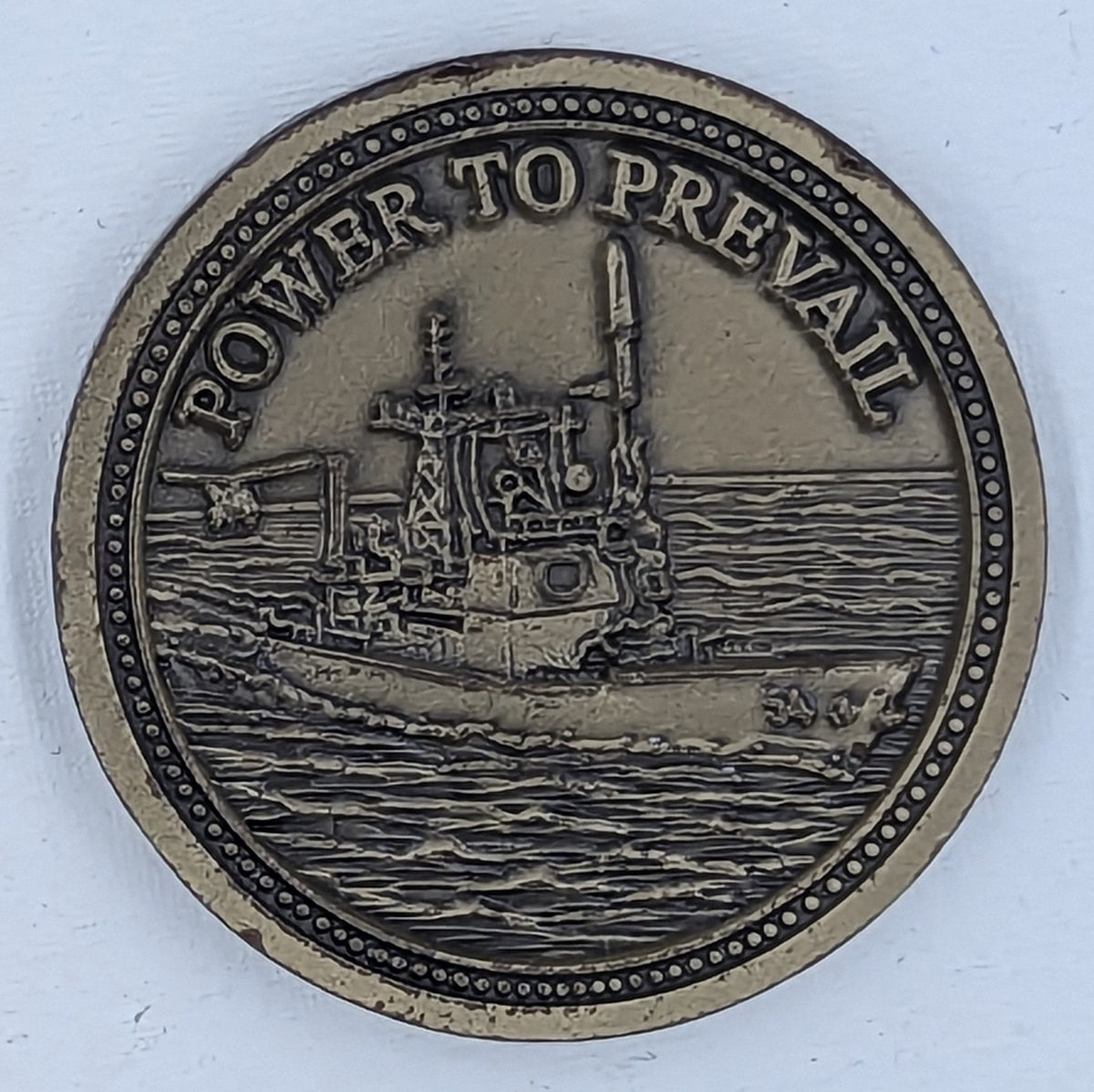 USS Antietam CG 54 Power to Prevail Navy Challenge Coin – Rolyat ...