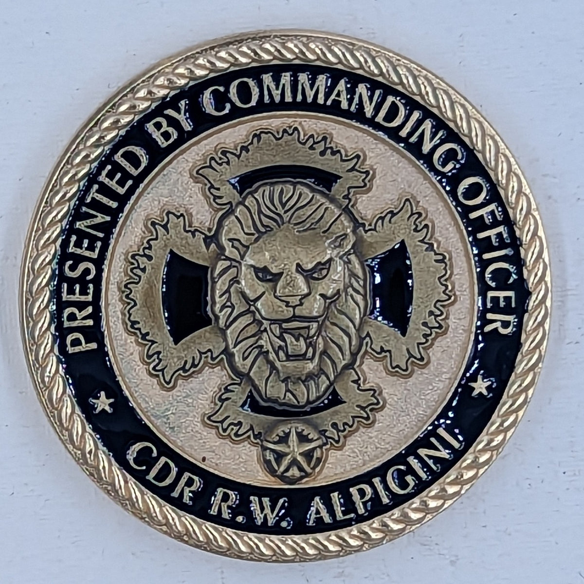 USS Stout DDG 55 Commanding Officer Cdr. R. W. Alpigini Navy Challenge ...