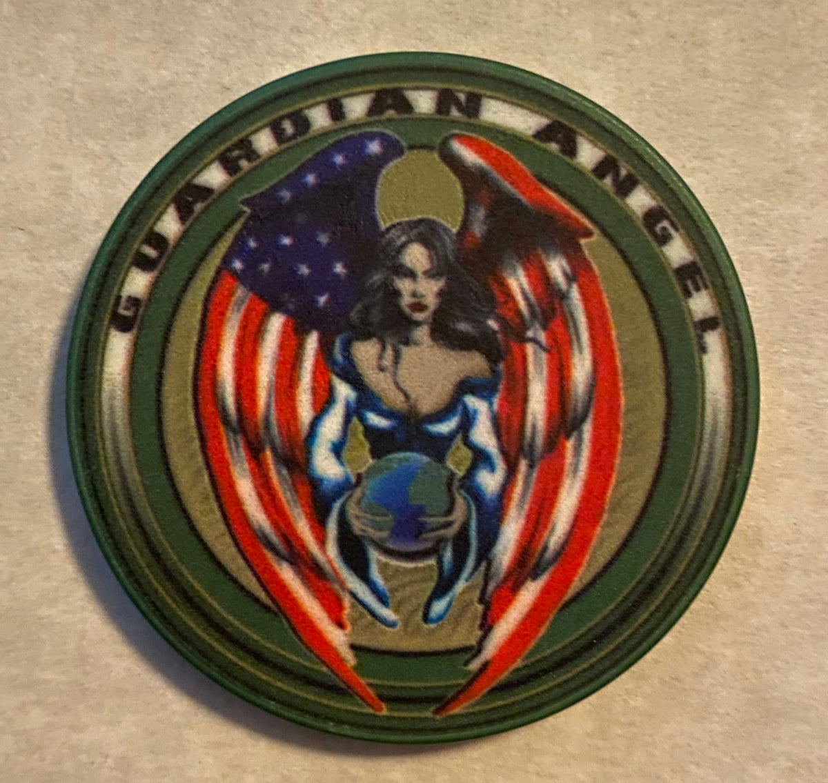 Combat Rescue Guardian Angel Saved by Pedro Poker Chip PJ Airforce Cha ...
