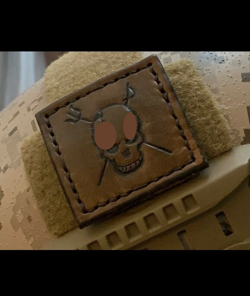 Naval Special Warfare DEVGRU SEAL Team 6 / Six Kabul Poison Leather Na ...