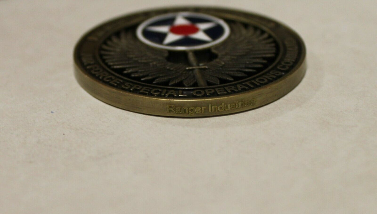 Air Force Special Operations Command AFSOC Commander Air Force Challen ...