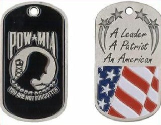 POW MIA Dog Tag style Challenge Coin – Rolyat Military Collectibles